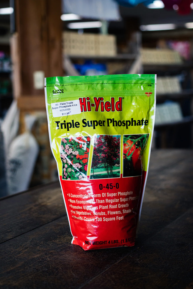 Hi-Yield-Triple Super Phosphate 4 Lb – Country Arbors Nursery